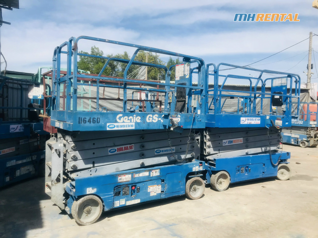 Bàn giao xe nâng người 8M cho Công Ty Gia Bảo